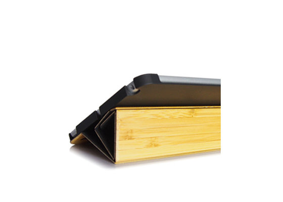 Folding Apple Ipad Mini 1 2 Book Style Bamboo Filp Case Ipad Hard Shell