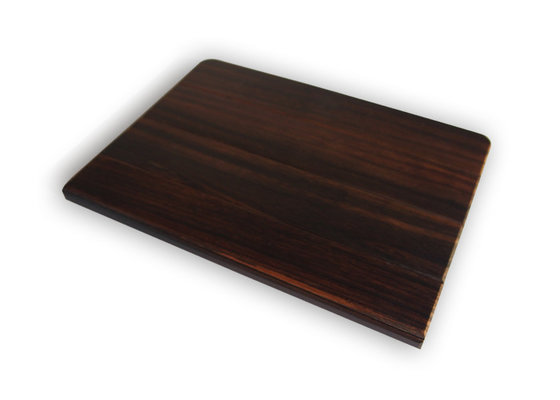 Nature Dark Wood Ipad Protection Case , Ipad Air Wooden Case With Special Real Wood Dark Color And Beautiful Grain