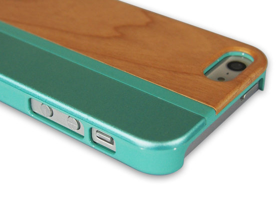 Personalized Fashion iPhone 5 Wooden Back Protective Shell for Mobile Cell Phone