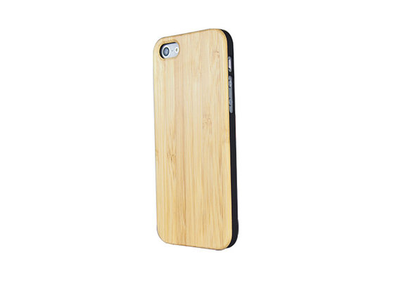 Eco-friendly Handmade Bamboo iPhone 5 Wooden Back Case for Smart Phone