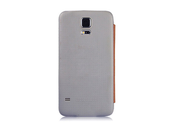 Elegant Luxurious Mobile Phone Wooden Case With PC Shell , Real or PU Leather Folio Cases