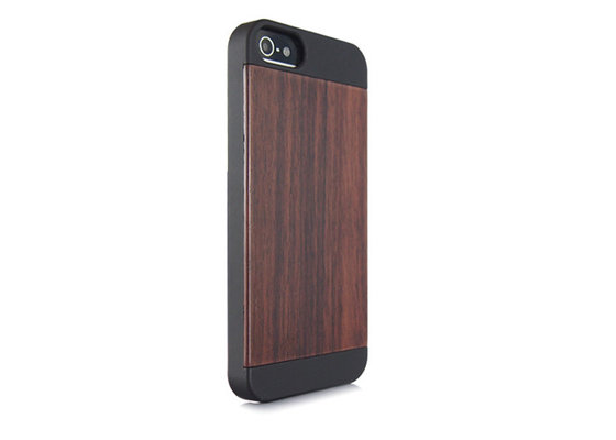 Customize Wooden Apple Iphone Protective Cases iPhone 5 / 5s Phone Covers