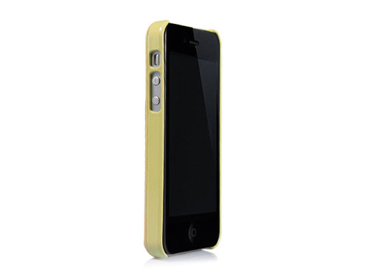 Colorful Iphone5 / 5s Genuine Leather Apple Iphone Protective With PC Shell