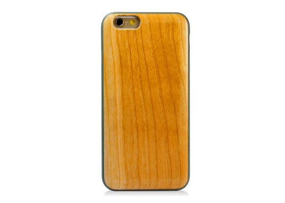Dustpro.0of 4.7Inch / 5.5Inch Phone Cases Natural Cherry Wood With TPU PC Iphone