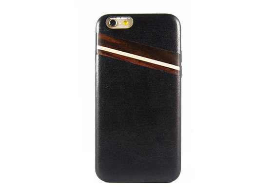 PC Base Leather Mobile Phone Case For iPhone6 Plus , Customized