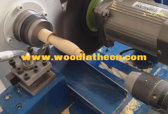 Full automatic high speed wooden beads / handle CNC Wood Lathe