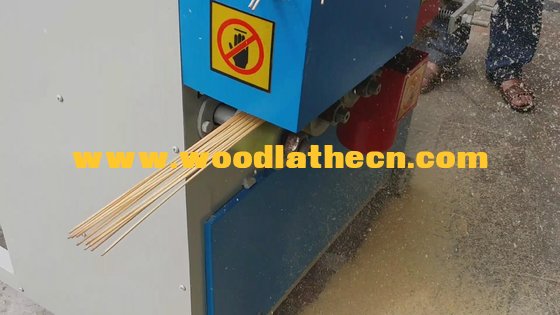 2mm-40mm barbecue thin bamboo stick making machine
