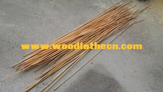 2mm-40mm barbecue thin bamboo stick making machine