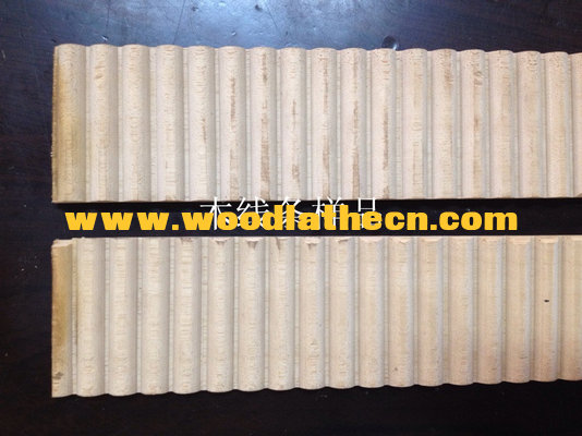 Automatic wood board pattern molding machine