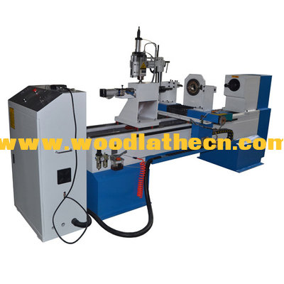 Computer control cnc wood-lathes max. working length customized