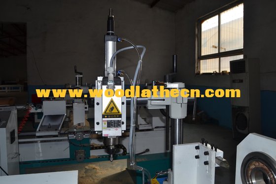 3 axis cnc lathe wood turning machine with engraving spindle cnc wood lathe