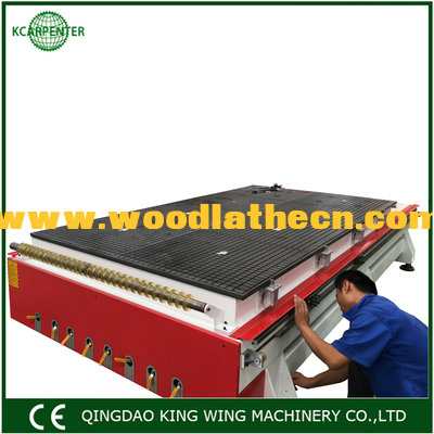 CNC Router with carousel tool changer and drill block HSD spindle syntec controller