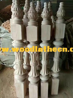 KC1530-S Stair case CNC wood turning lathe for sale with router head