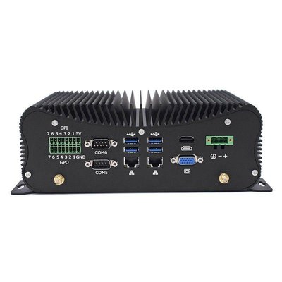 MC-01 DC9-36V Barebone  Industrial Fanless PC with i5 4200U  GPIO  Function