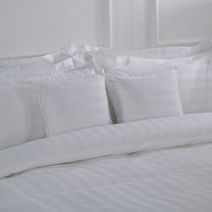 China White Cotton jacquard hotel special quilt cover supplier