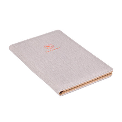 wooden 320*240*45mm pu leather information folder for 5-star hotel guest supplies supplier