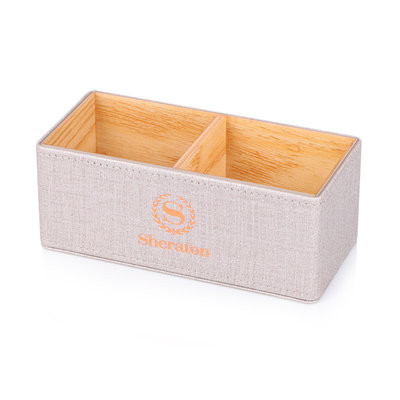 wooden 320*240*45mm pu leather information folder for 5-star hotel guest supplies supplier