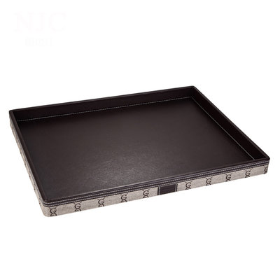 Free sample china manufacturer 5-star hotel real leather office desk pad supplier