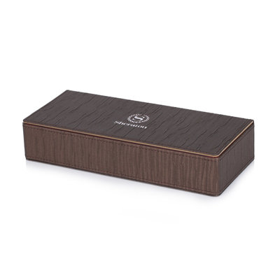 Free sample 5-star hotel faux leather tv remote holder supplier