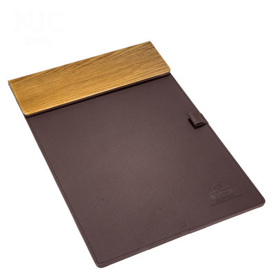 wholesale bespoken Faux leather menu holder with 5 -star hotel standard supplier