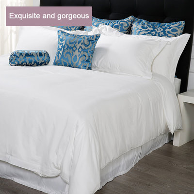 Soft 100 cotton bedsheets home hotel ,wholesale indian white bedsheets for hotels and hospitals supplier