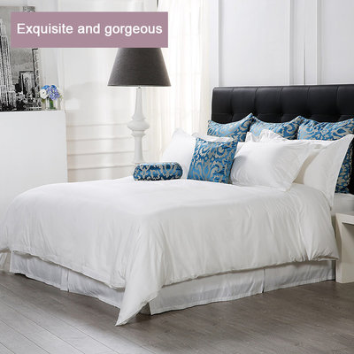 Soft 100 cotton bedsheets home hotel ,wholesale indian white bedsheets for hotels and hospitals supplier