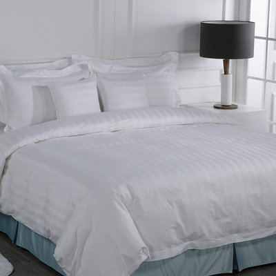 White Cotton jacquard hotel special quilt cover supplier