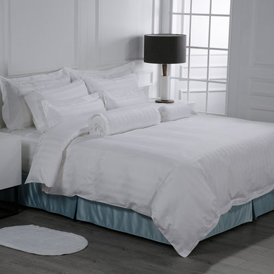 White Cotton jacquard hotel special quilt cover supplier