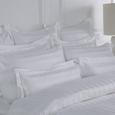 White Cotton jacquard hotel special quilt cover supplier