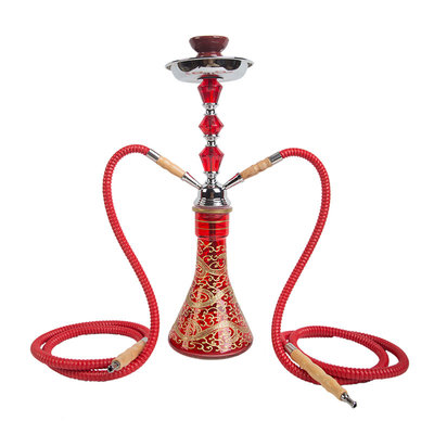 Woyu Crystal Hookah Glass Bottle Two Pipes High Quality Best for Arab