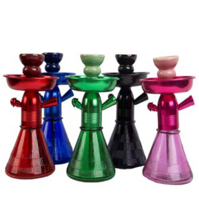 Woyu Colorful Aluminum Hookah 5 Color Chosen with Mini Bottle
