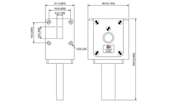 WR34(BJ260 Waveguide Isolator Guaranteed for one year standard made in China