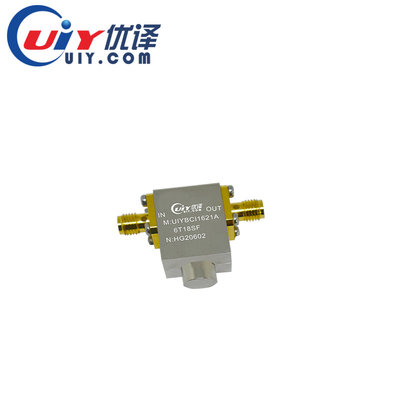 6 to 18GHz – wide band SMA Coaxial Isolator