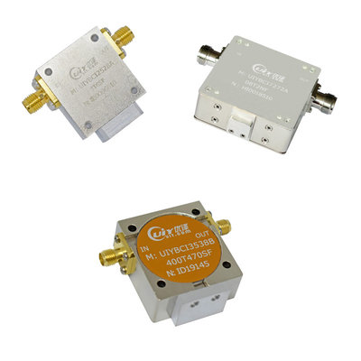 Coaxial Isolator ferrite  isolator frequency can be FM, VHF, UHF, GSM, WCDMA,LTE,L.S.C.X band,