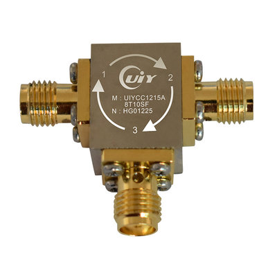 Coax circulator with different connector