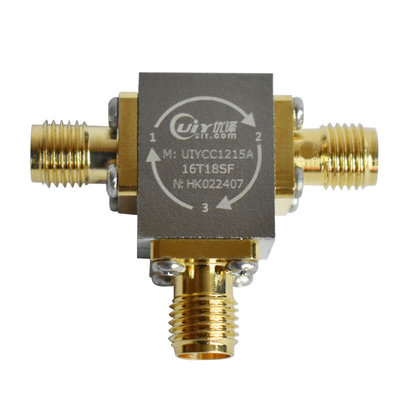 Broadband Circulator Coax and Drop in type from 56MHz to 18GHz