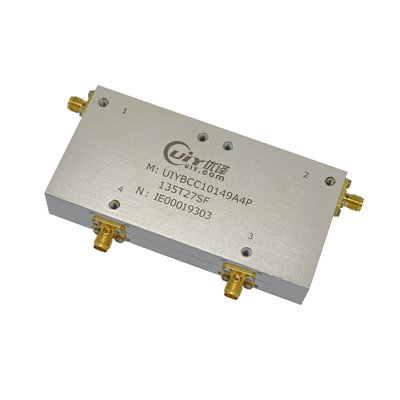 Dual Junction Circulator can be coax, drop in and Magnetic Shield type