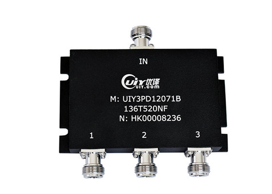 3 Way Power Divider Low insertion loss, high isolation, high power handling.