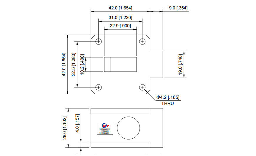 High quality and low price X band  WR90(BJ100) connector type RF Waveguide Isolator