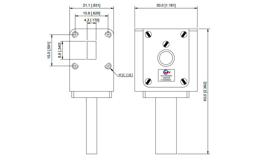 WR34(BJ260 Waveguide Isolator Guaranteed for one year standard made in China