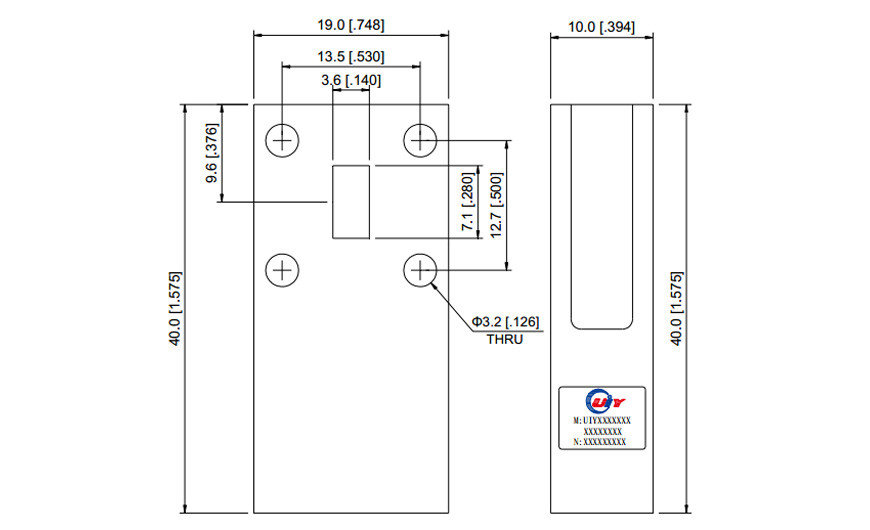 WR28(BJ320) Waveguide Isolator Guaranteed for one year standard made in China