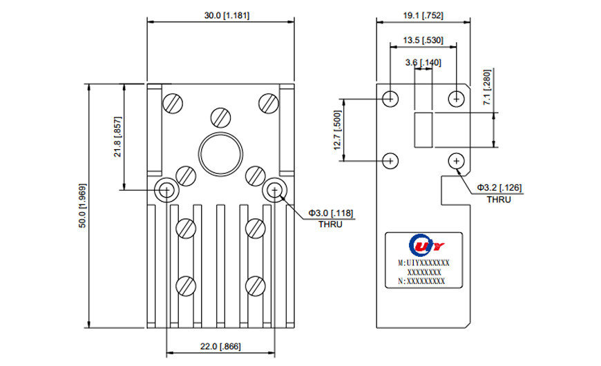WR28(BJ320) Waveguide Isolator Guaranteed for one year standard from UIY