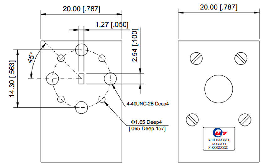 WR10(BJ900)  Waveguide Isolator Guaranteed for one year standard from UIY