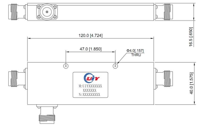 High RF performance, ultra-competitive price 698 to 2700MHz – Directional Coupler can be customized