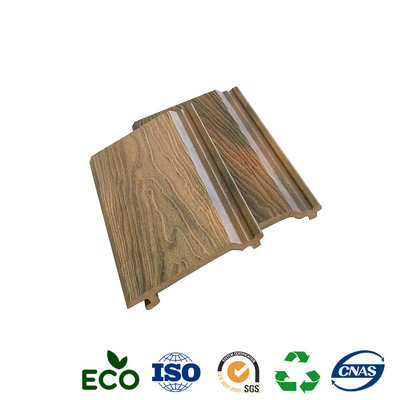 Outdoor Decorative WPC Wall Panel Exterior Wood Cladding Waterproof Outdoor Decoration Wood Plastic Composite