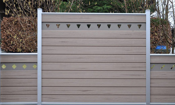 Exterior farm fence great resistance to fade scratch heat wpc fence board for new zealand