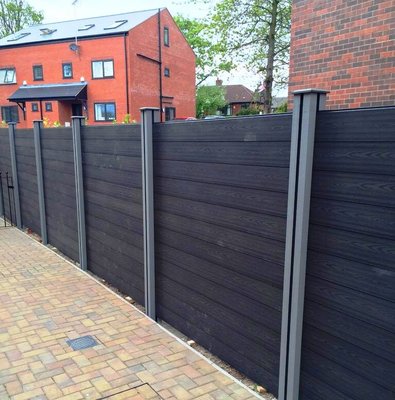 Exterior farm fence great resistance to fade scratch heat wpc fence board for new zealand