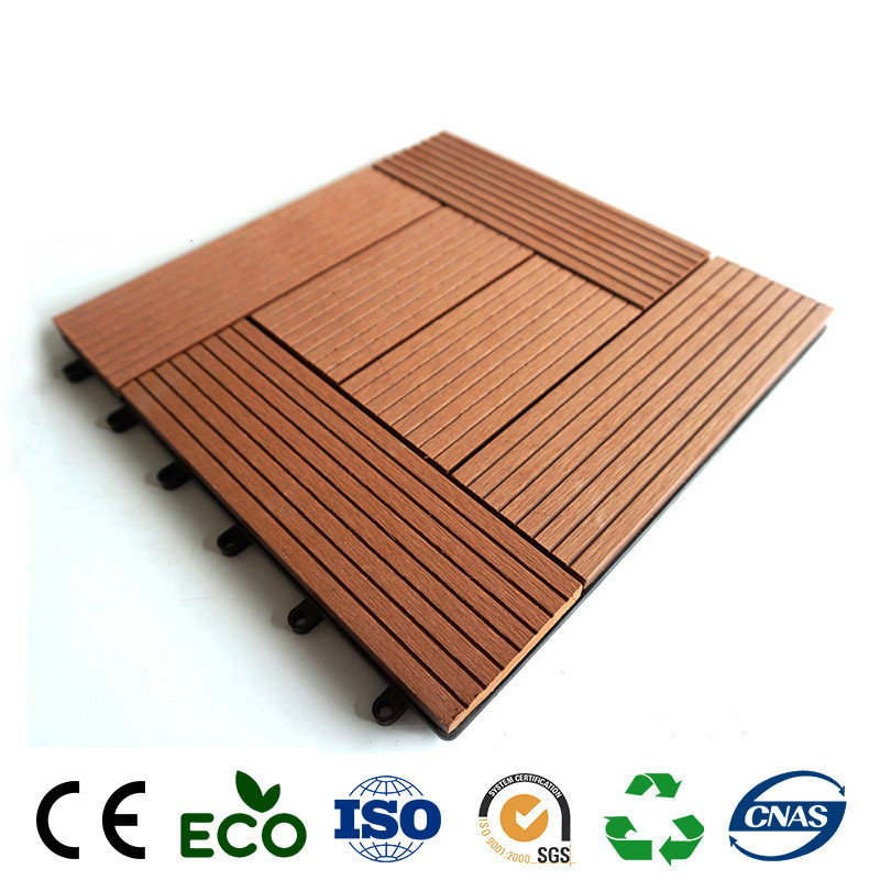 China factory anti-slip anti-corrosion Composite Balcony Garden outdoor flooring wpc decking