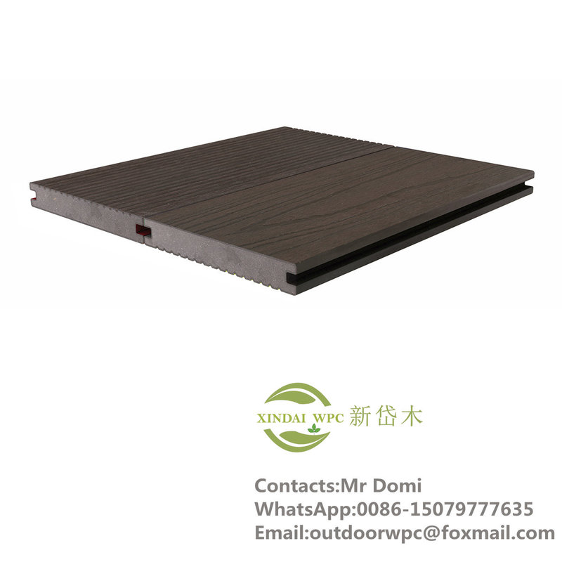 100% eco-friendly waterproof hot-sale outdoor wood plastic composite price ce certificate wood composite decking