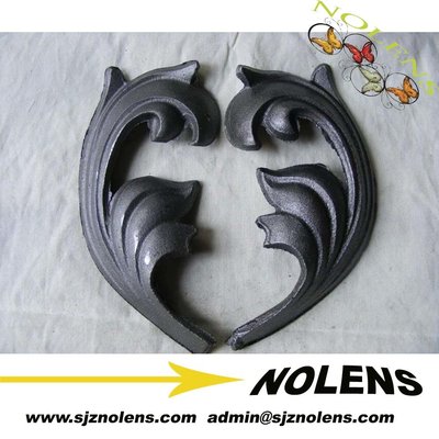 Cast Steel Ornamental Leaves